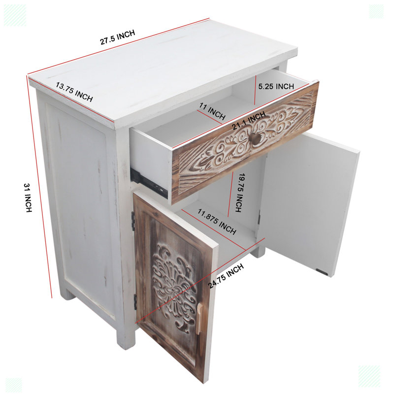 Ophelia & Co. Hachi 27.5'' Sideboard | Wayfair